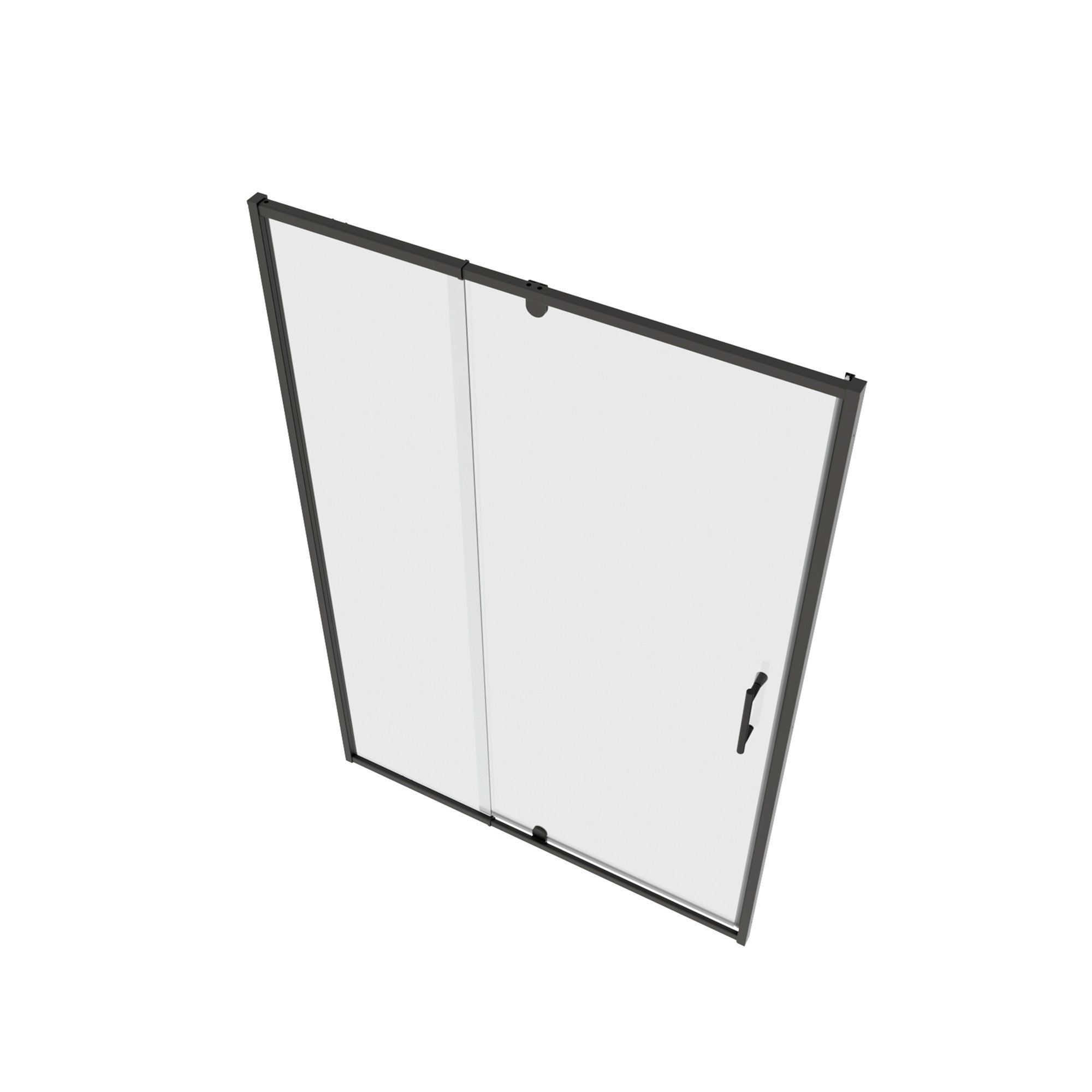 LIYU 38-42" W x 71" H Piovt Swing Glass Shower Door,Pivot Frame Sliding Shower Door with 1/4 ...